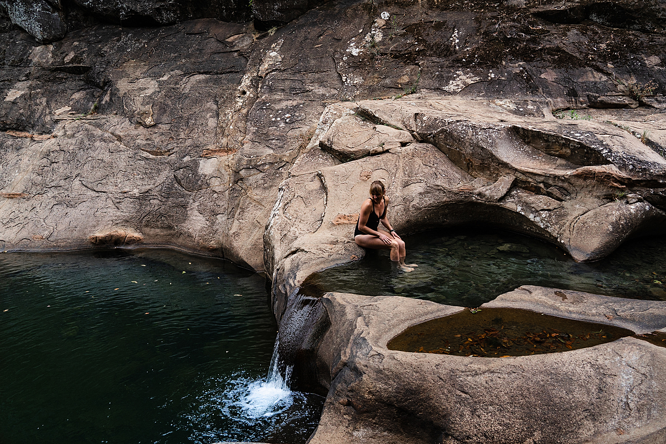 Cooling off at Macquarie Pass | Riparide