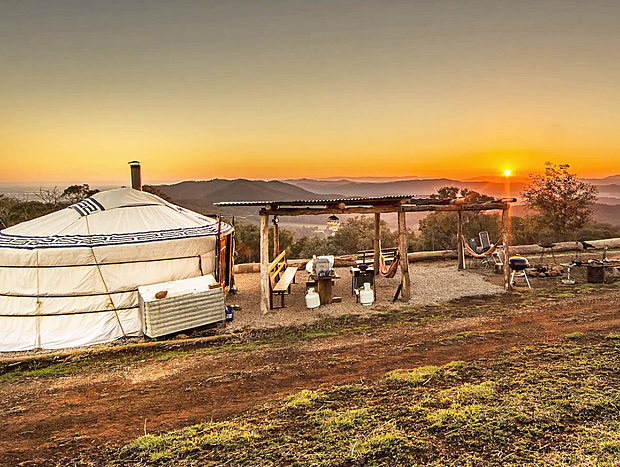 The Yurt Alpine Retreat - Yurt for Rent in Myrrhee, VIC, AU | Riparide