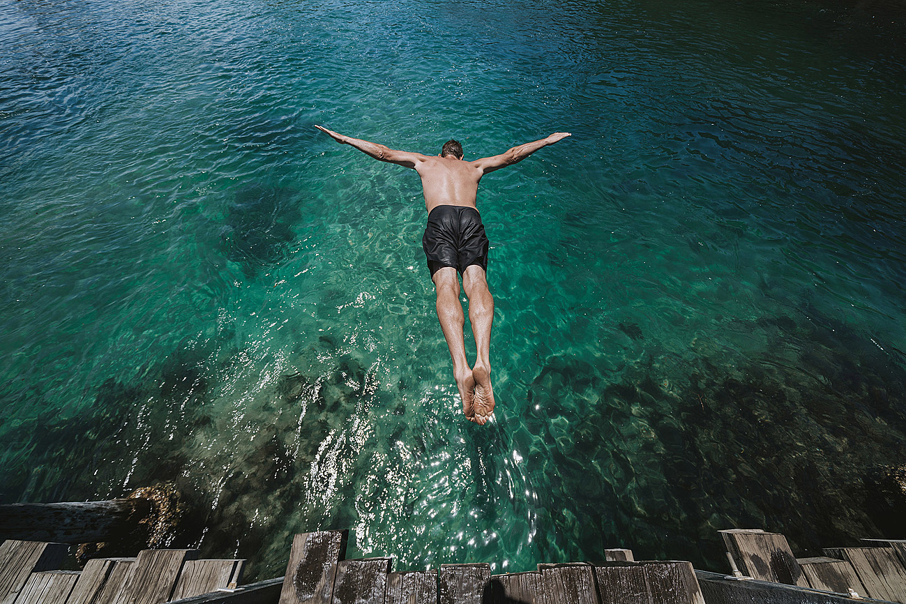 Swimming at Simpsons Creek | Riparide
