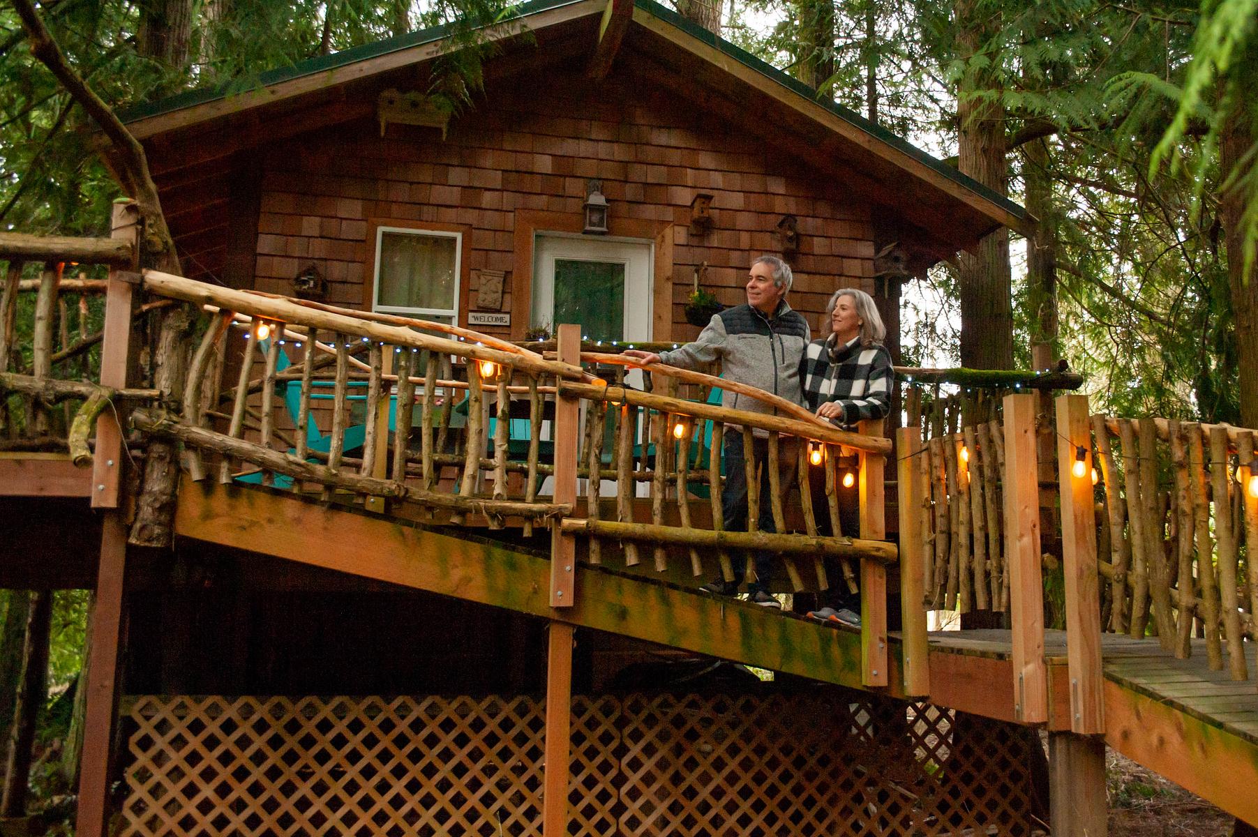 Rural Treehouse Hideaway - Adventure by Sawyer in Port Angeles ...