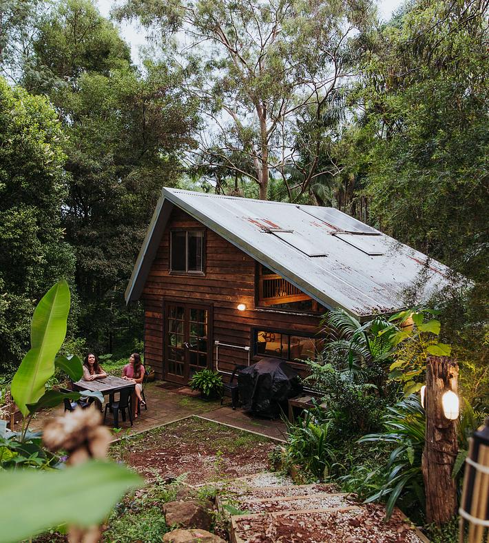 Byron Hinterland Barn and Waterhole - Cabin for Rent in Goonengerry, North Coast, NSW, AU | Riparide
