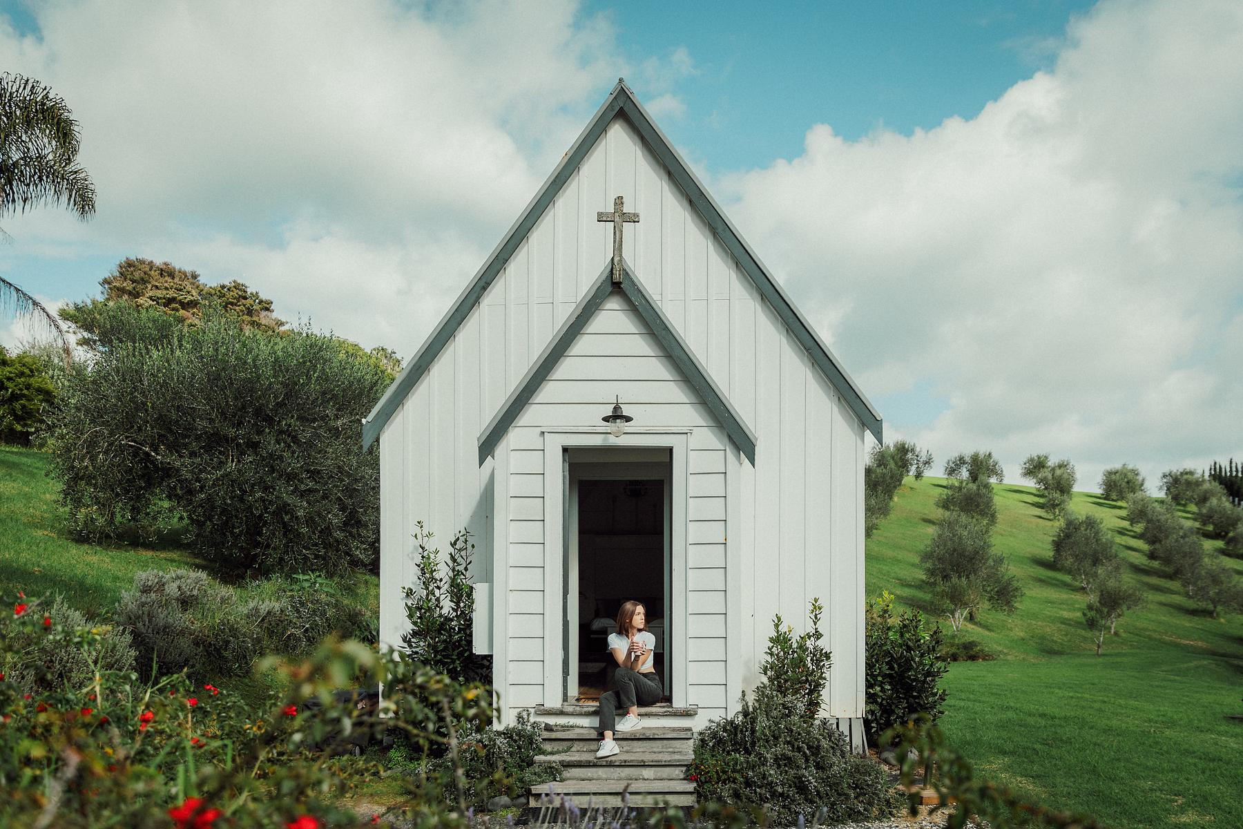 Unique Chapel Stay in the Olive Groves - Adventure by Rohan in Russell ...