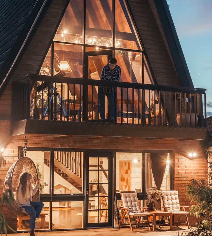 Magical A-frame home with sauna - A-frame for Rent in Clifton Springs, Bellarine Peninsula, VIC ...