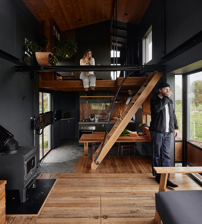 The Cutting - A Small Off-Grid Farm House With Ocean Views - Tiny house for Rent in Illowa ...