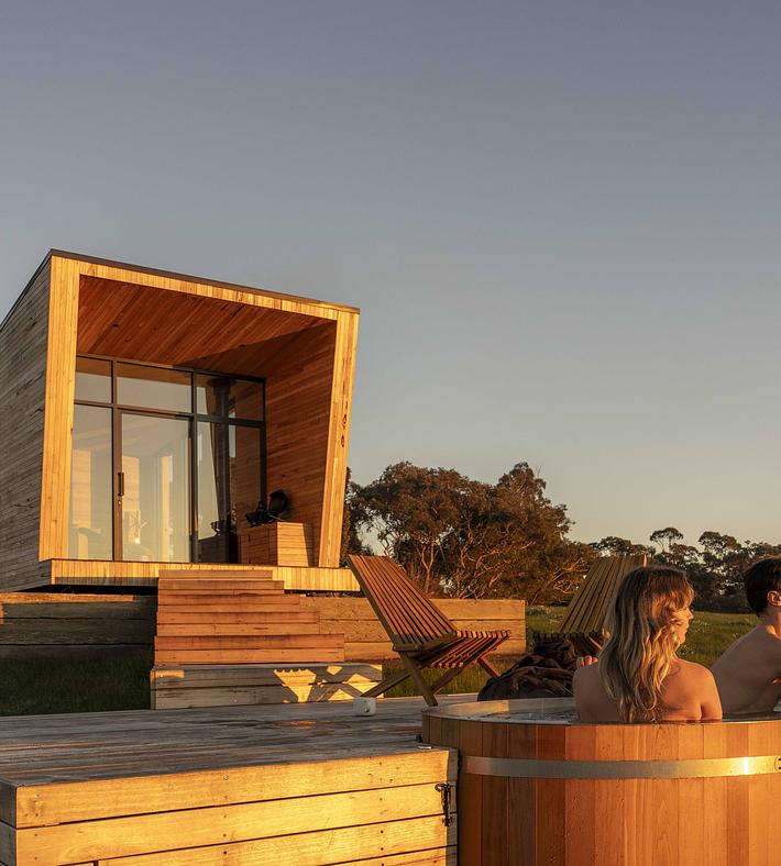 Wilka Eco Escapes - Kenneth, VIC - Cabin for Rent in Glenhope East ...