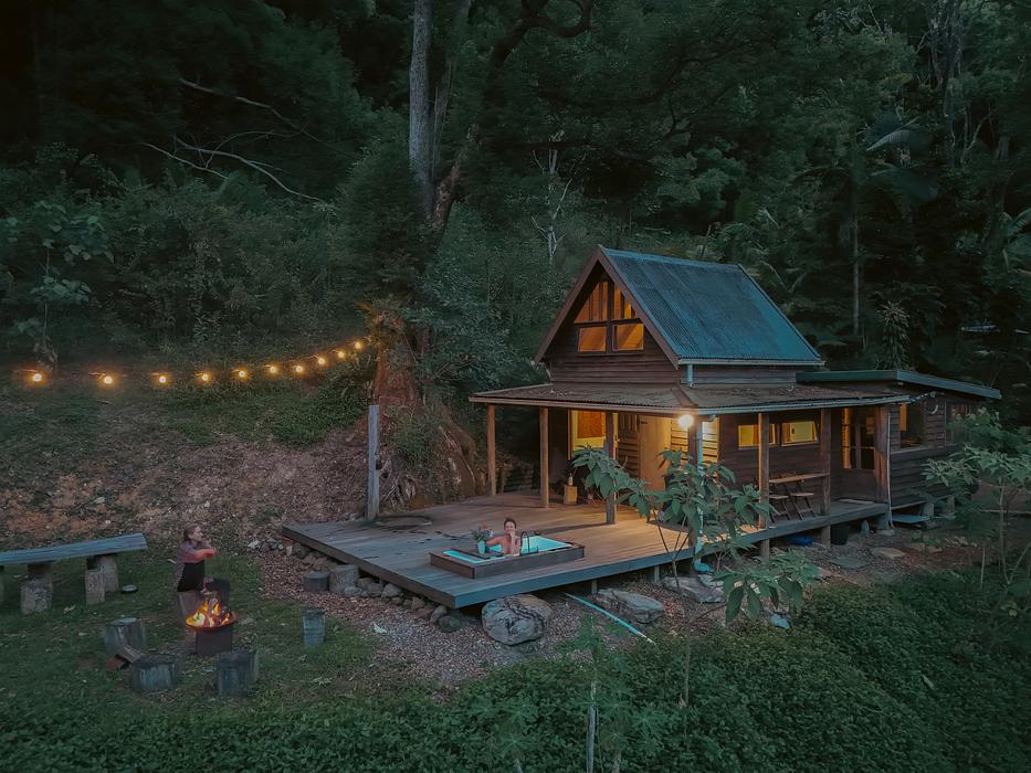 Tallowwood Cabin hidden in the rainforest - Adventure by Sarah in Upper ...